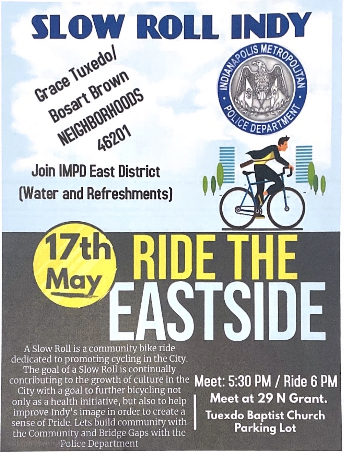 Eastside Slow Roll — Bike Ride – NESCO